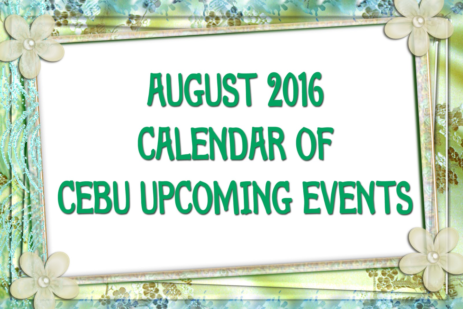 AUGUST 2016 EVENTS august-2016-events