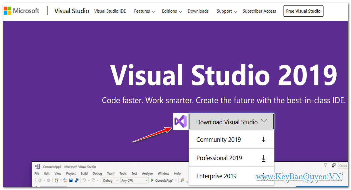 Hướng dẫn tải , cài đặt Visual Studio Pro và Enterprise 2019 Key bản ...