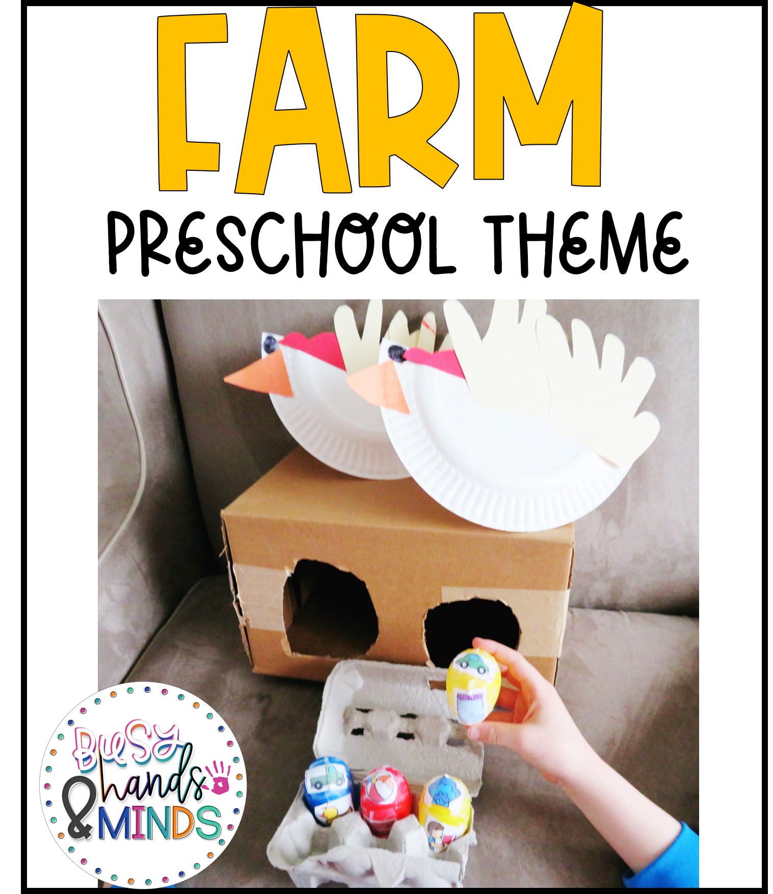 Farm Preschool Theme | Busy Hands and Minds