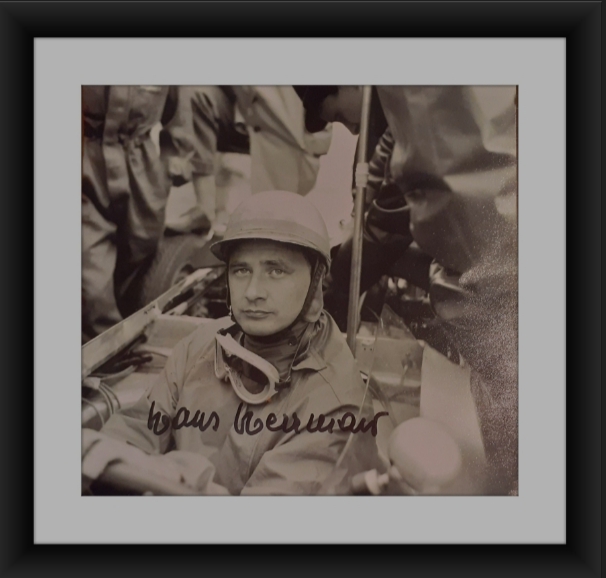 Autograph VIP: Hans Herrmann, a retired Formula One and sports car ...