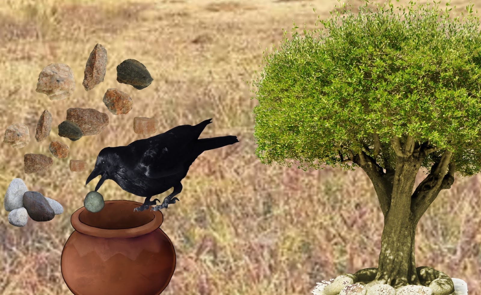 प्यासा कौवा कहानी | Pyasa Kauwa kahani