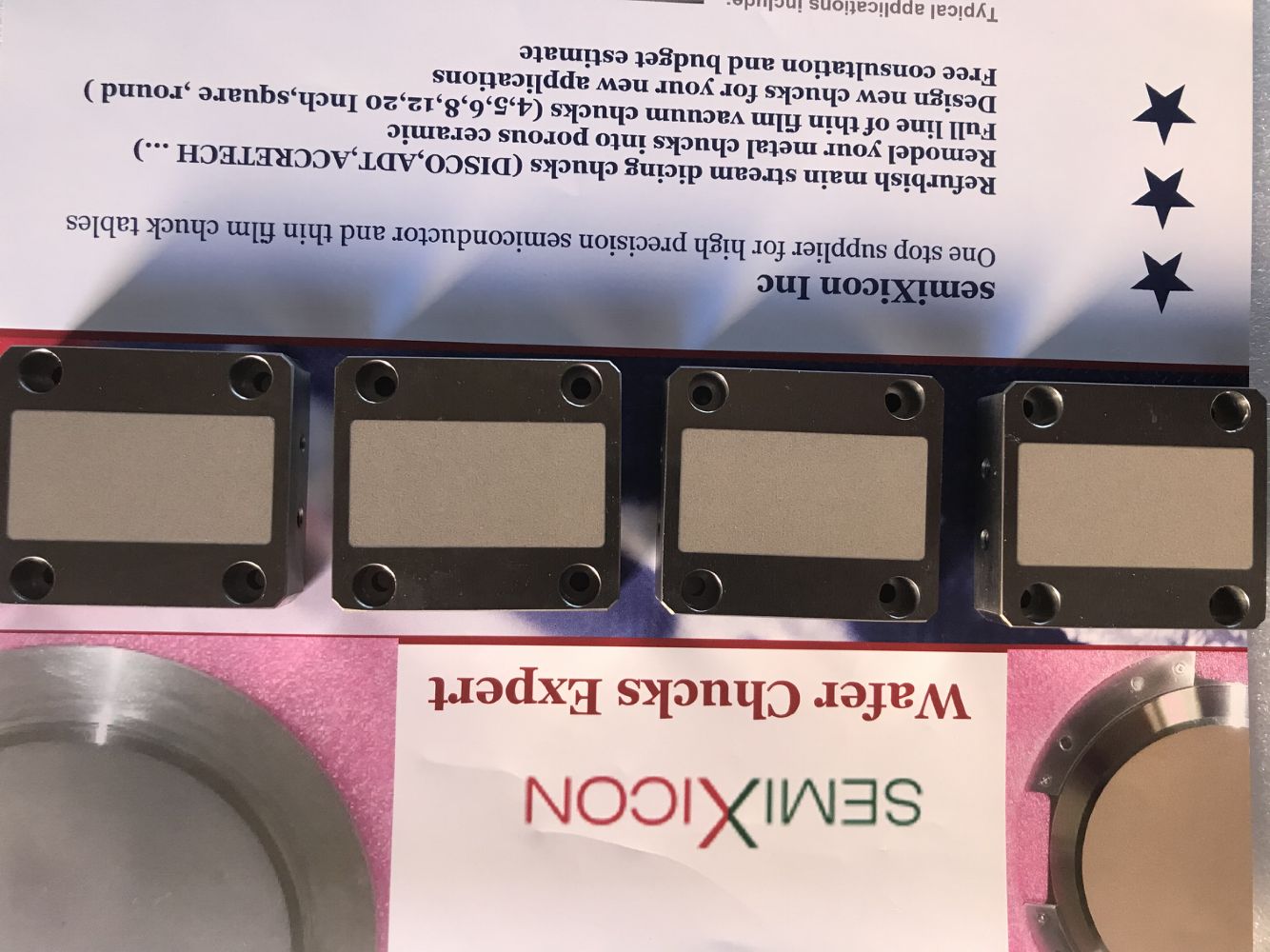 semiXicon: SEMICONDUCTOR WAFER CHUCK TABLE EXPERT