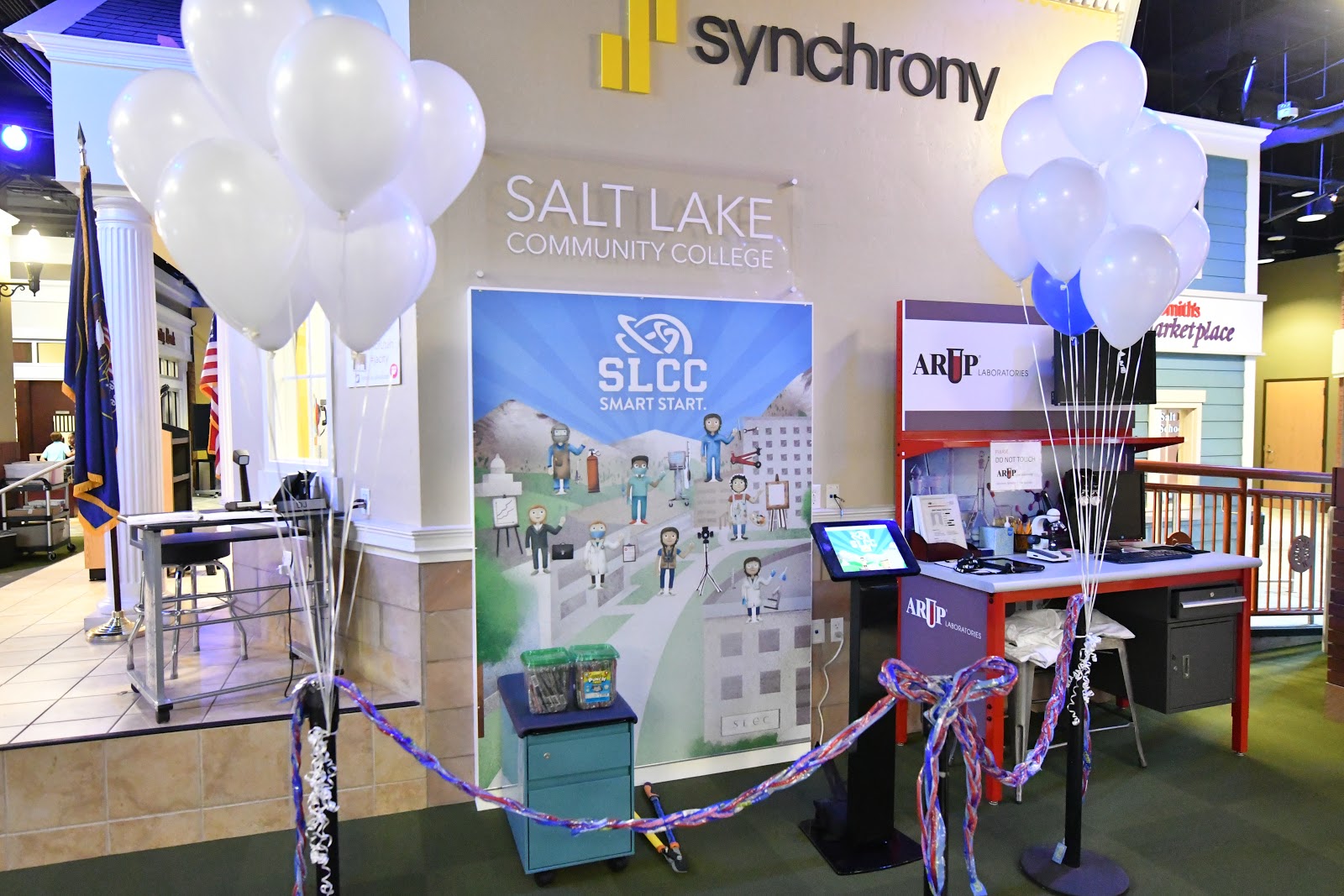 SLCC Interactive Kiosk Opens at Junior Achievement City