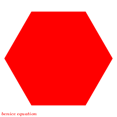 Fun math art (pictures) - benice equation: Nested Regular Polygons