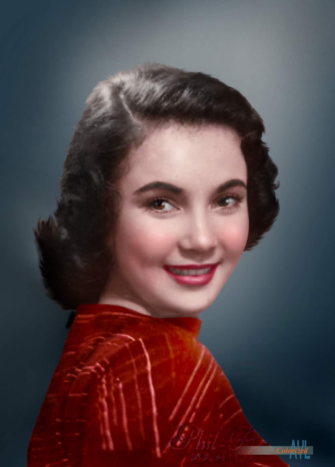 Colors for a Bygone Era: Young Amalia Fuentes ( 1940 - ) during her ...