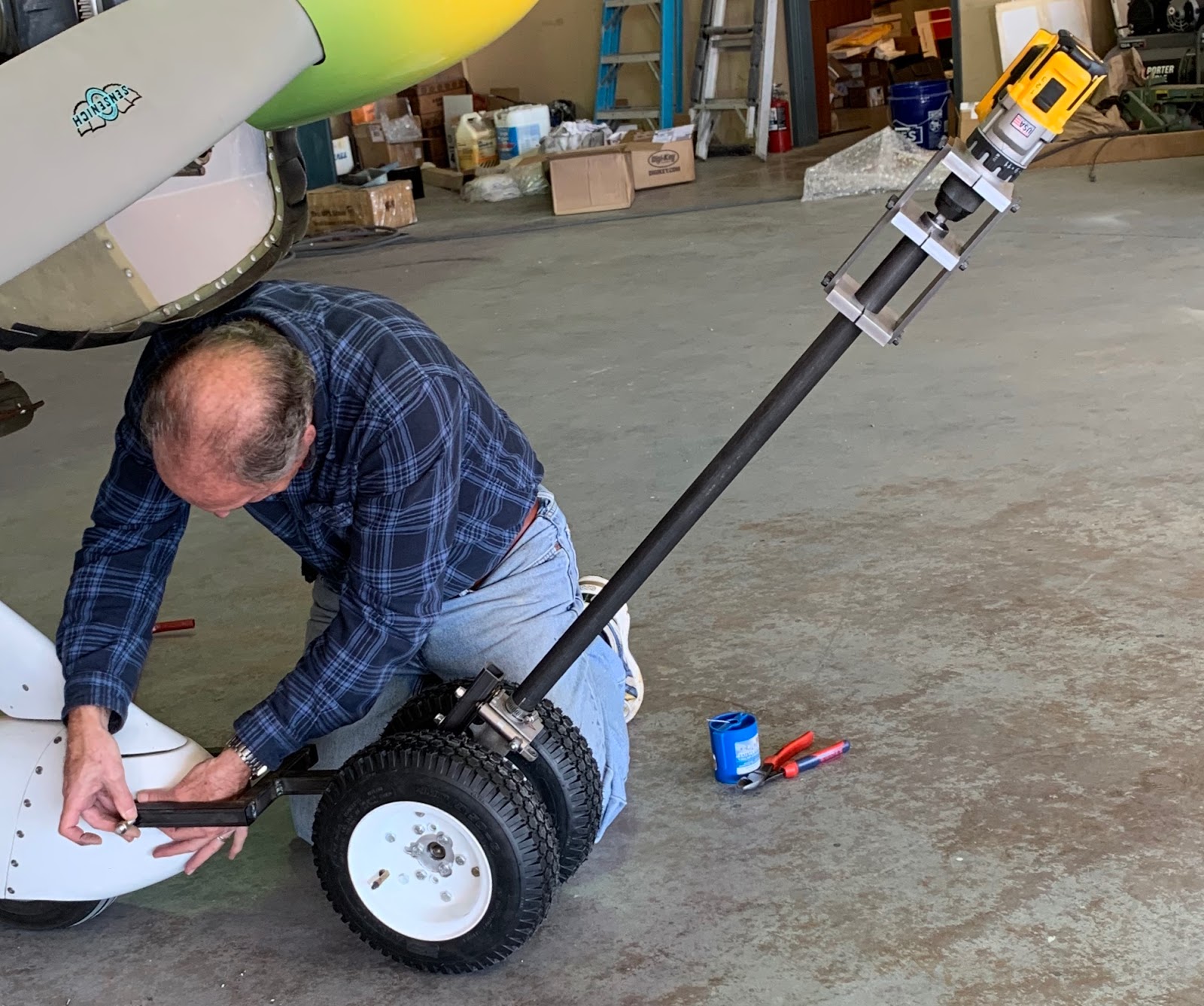 Let's go Flying!: The Prop is Balanced .. And the Tug is Online (almost ...