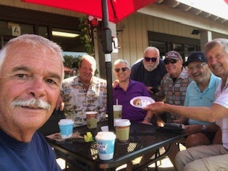 Old man Bob's birthday party.