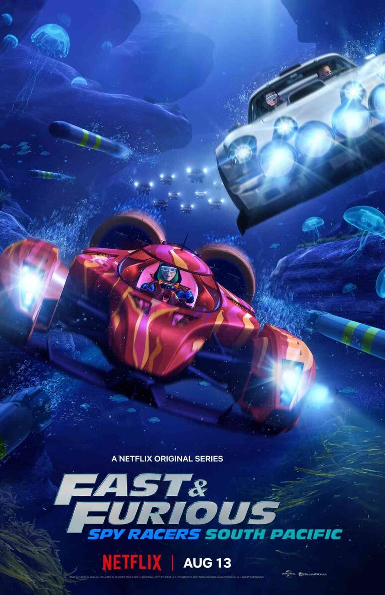 SNEAK PEEK : "Fast and Furious Spy Racers: South Pacific" on Netflix