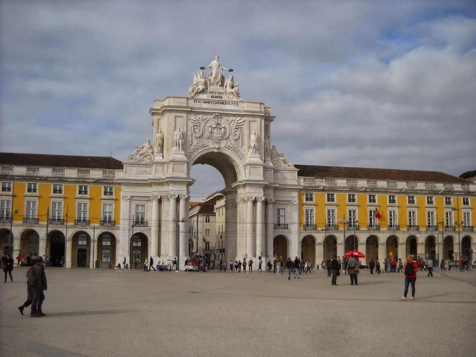 O Arco Monumental da Rua Augusta - Lisboa - cascalenses