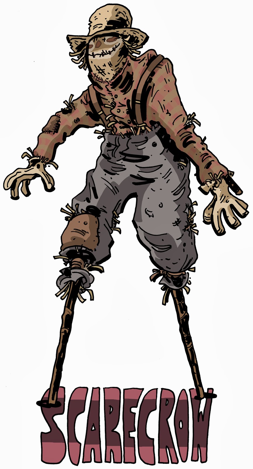Chris Schweizer's Old Blog: Character-a-Day: Scarecrow