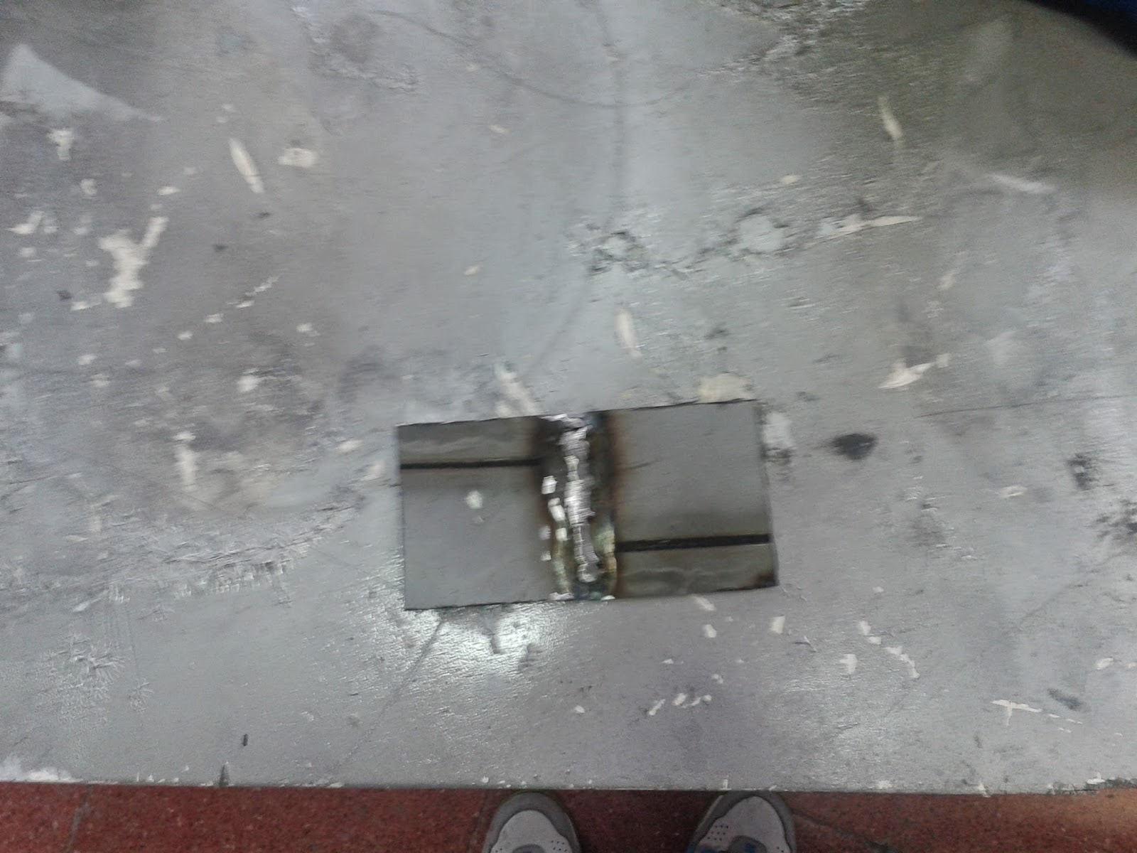 soldadurasanviator: Practica de soldadura