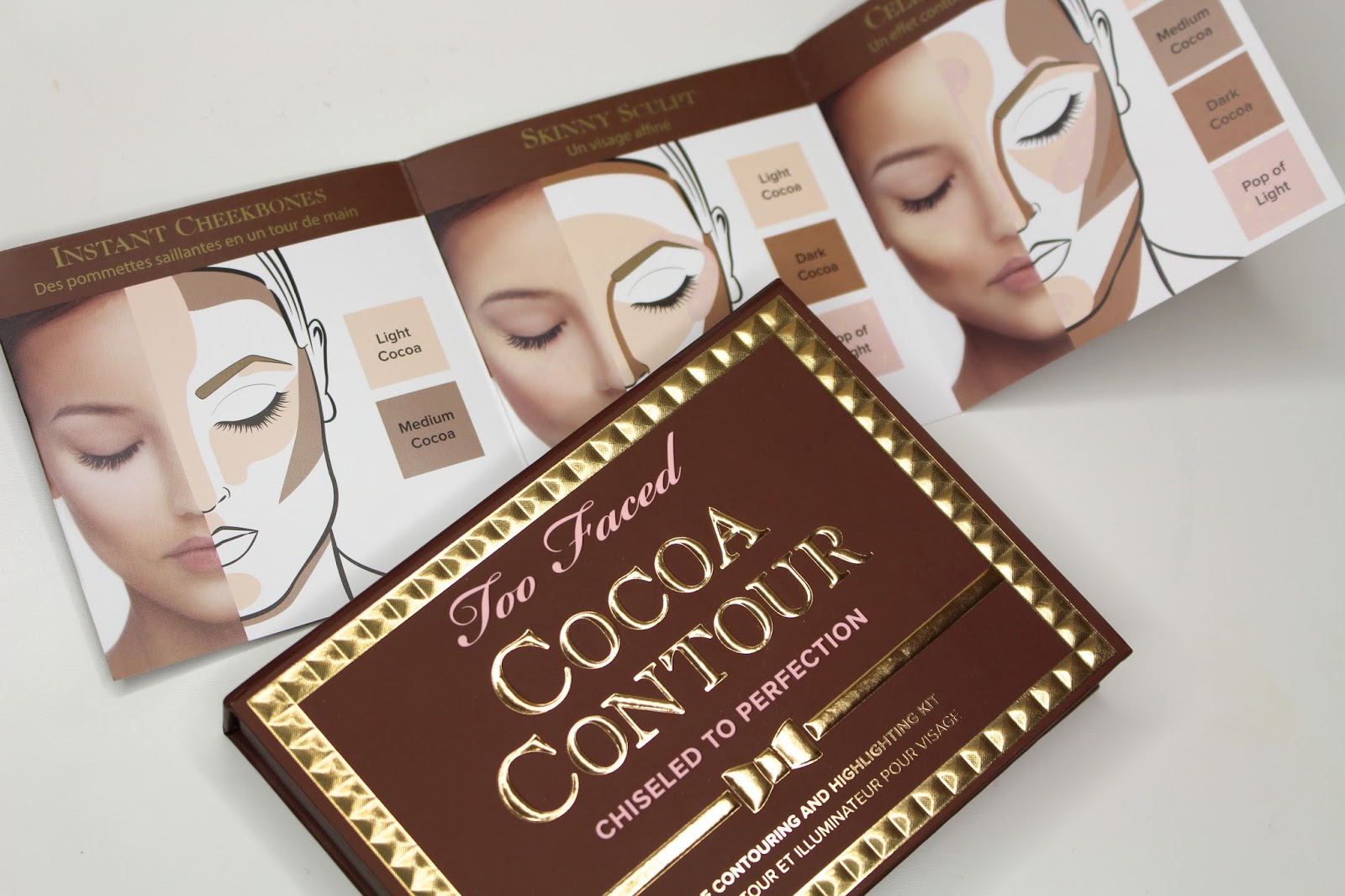 Review, Swatches, & Comparison: Too Faced Cocoa Contour Face Contouring ...