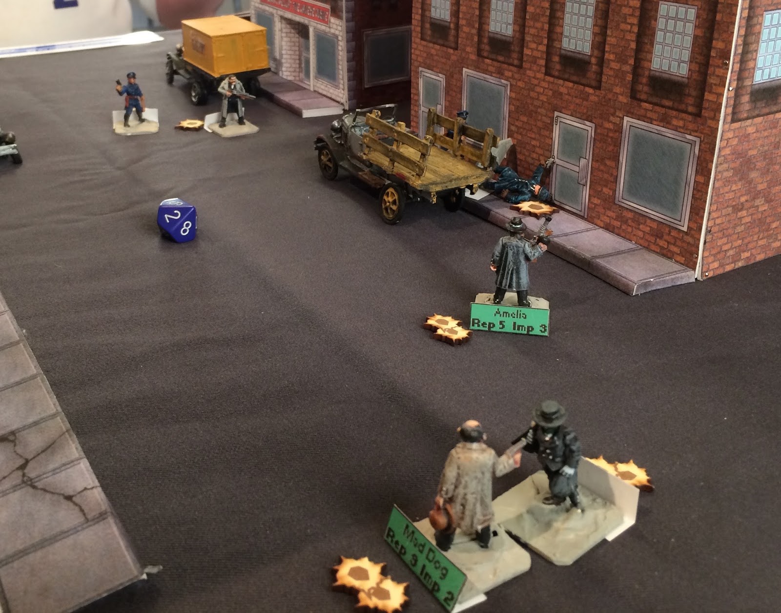 Bob's Miniature Wargaming Blog: Pulp Alley at Club Night