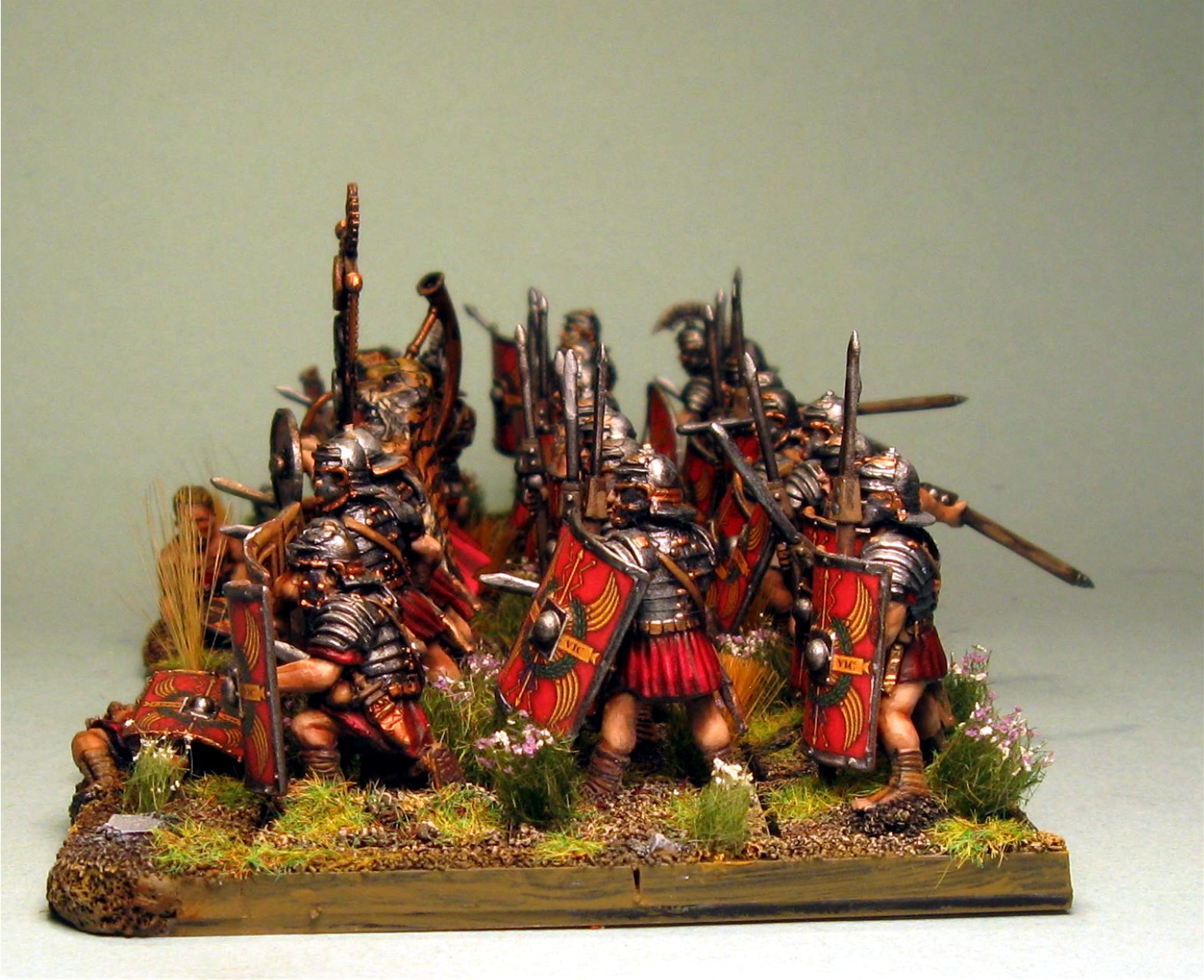 Imperial Roman Unit 'A' Painted - Wargaming Hub