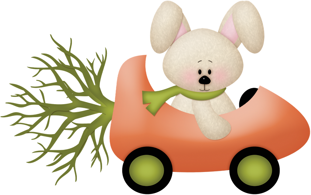 Easter Bear Clip Art. - Oh My Fiesta! in english