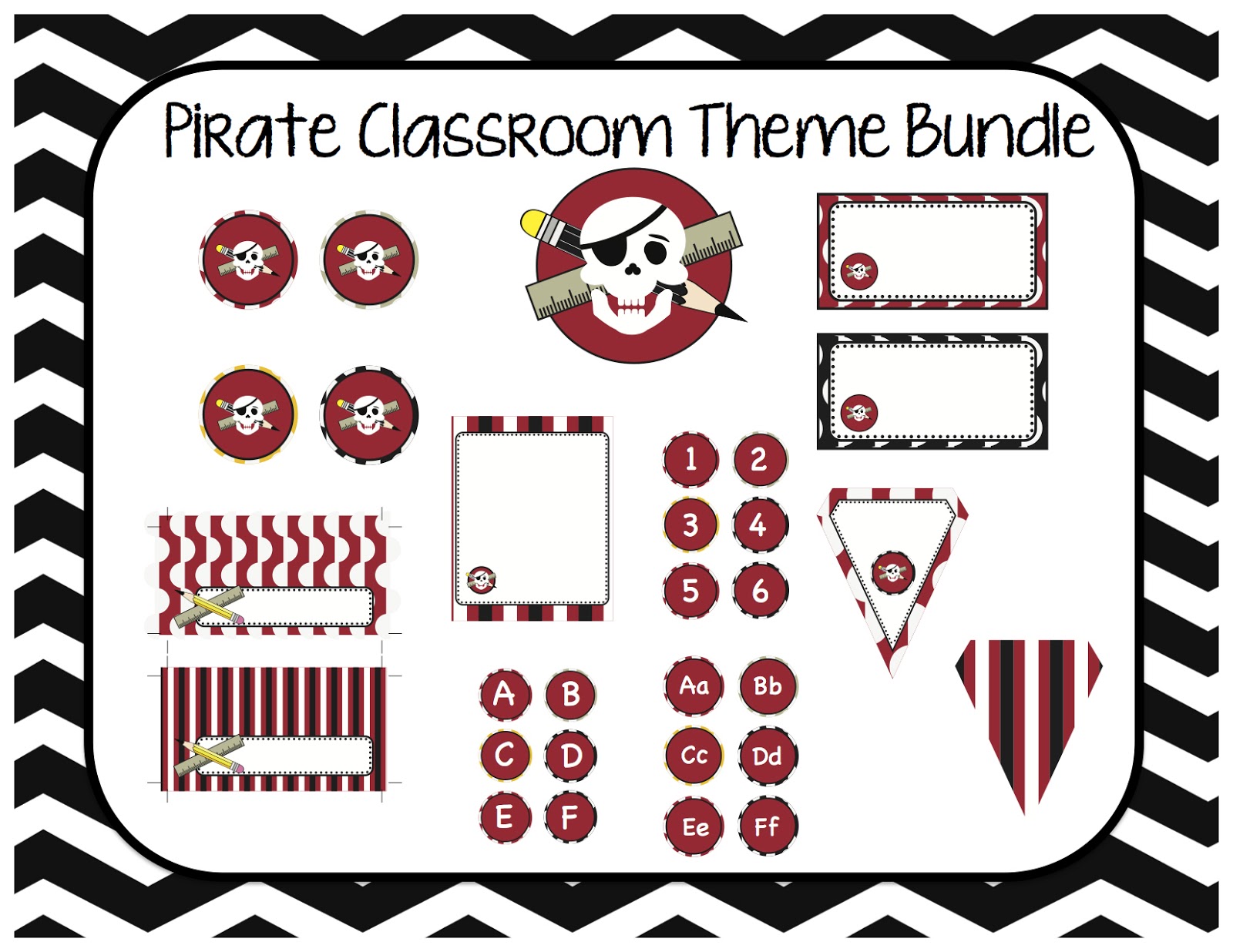 Classroom Decor & More: Ahoy Matey!