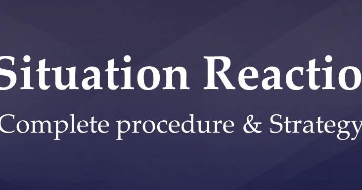 SRT - Situation Reaction Test in SSB Interview