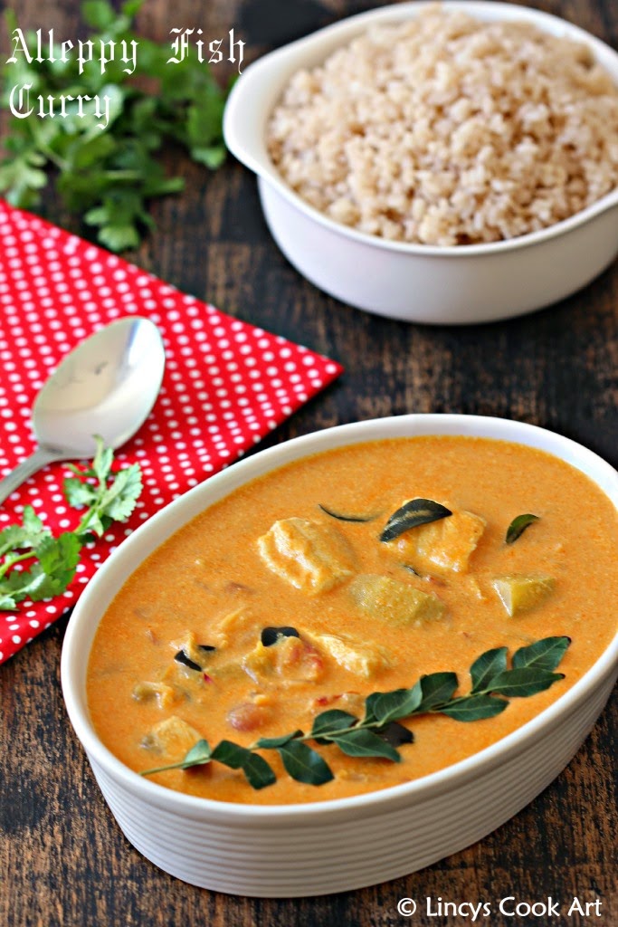 Alleppey Fish Curry ~ Lincy's Cook Art