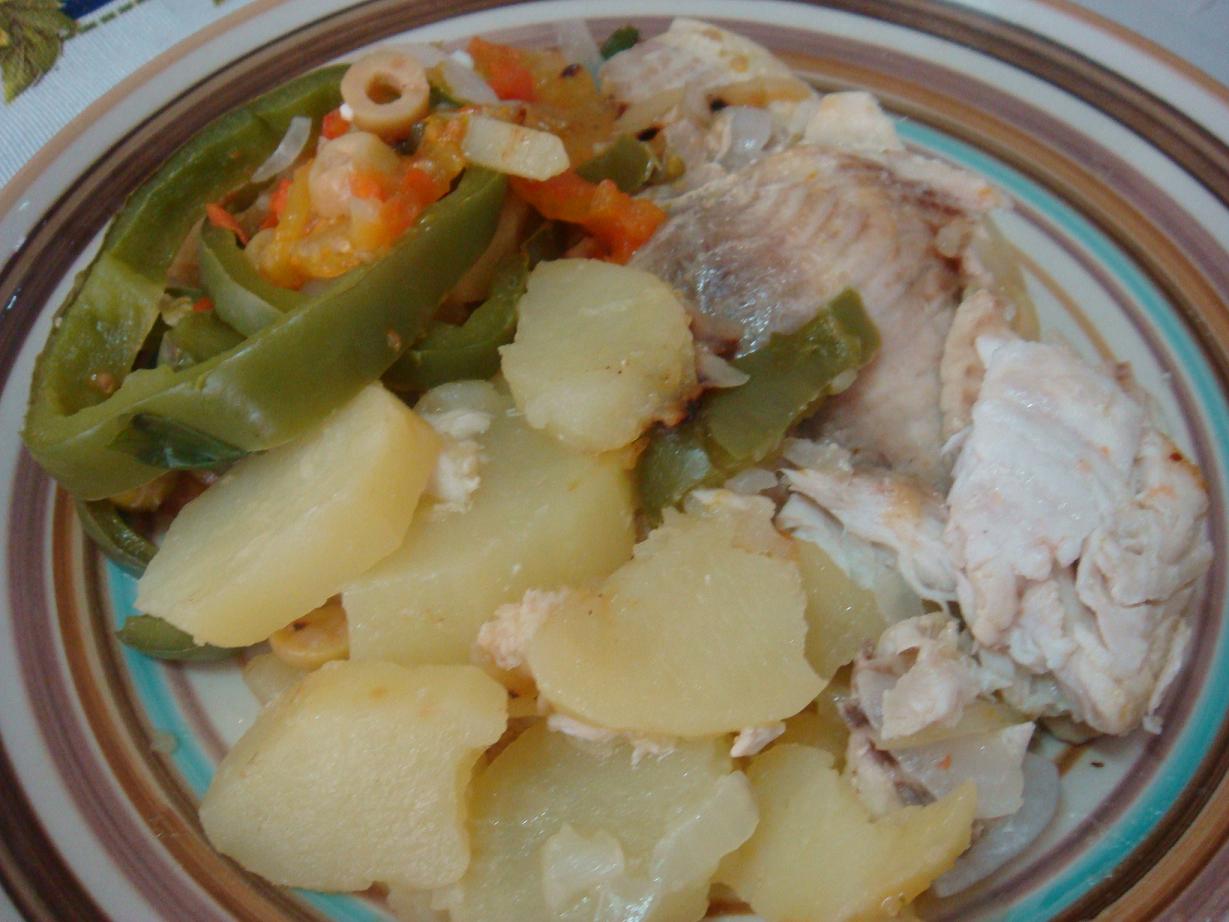 Cozinha da Tata: Filet de peixe com batatas super fácil!