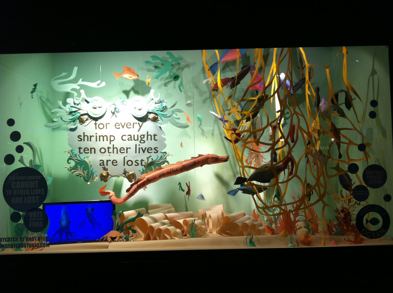 Now and Next: London: Selfridges 'Project Ocean'
