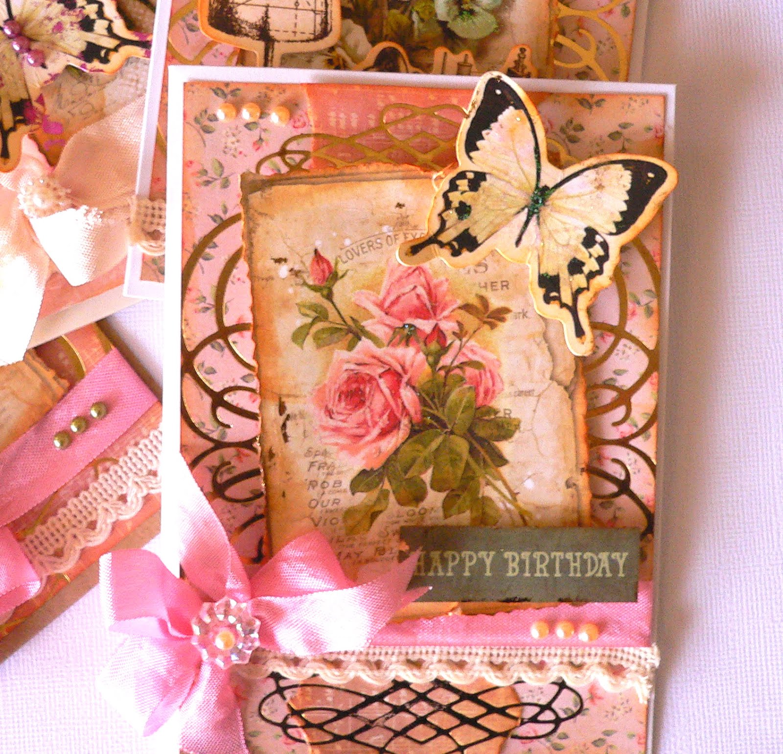 ADRIANA BOLZON ** AB INSPIRATIONS: Vintage style Cards