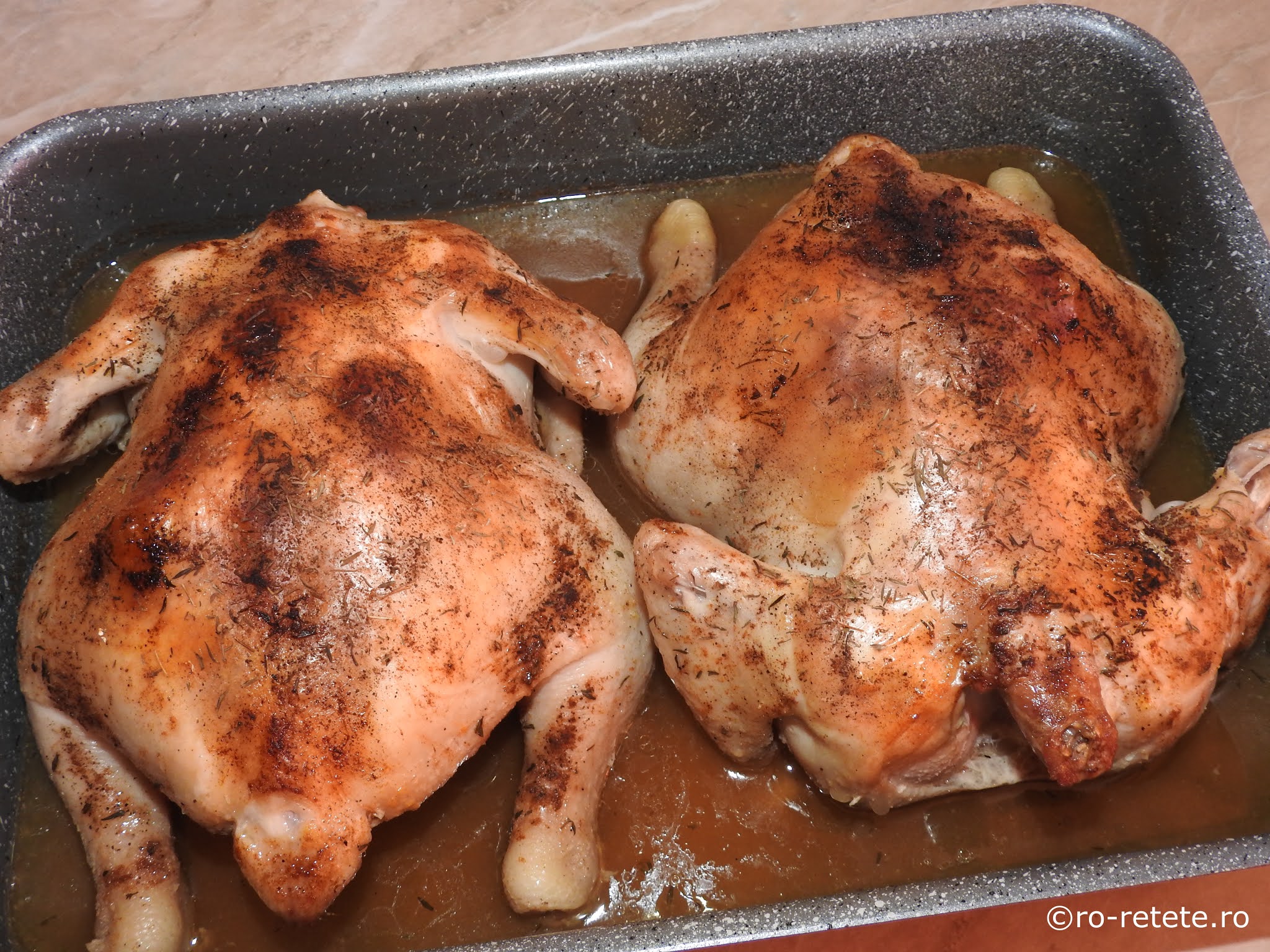 Pui cu bere la cuptor reteta | RO-Retete.ro