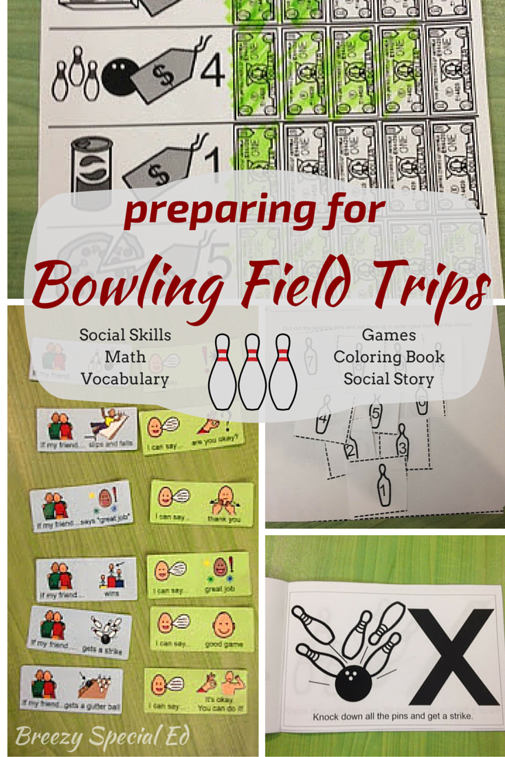 Community trip - Bowling unit for Special Education - Breezy Special Ed