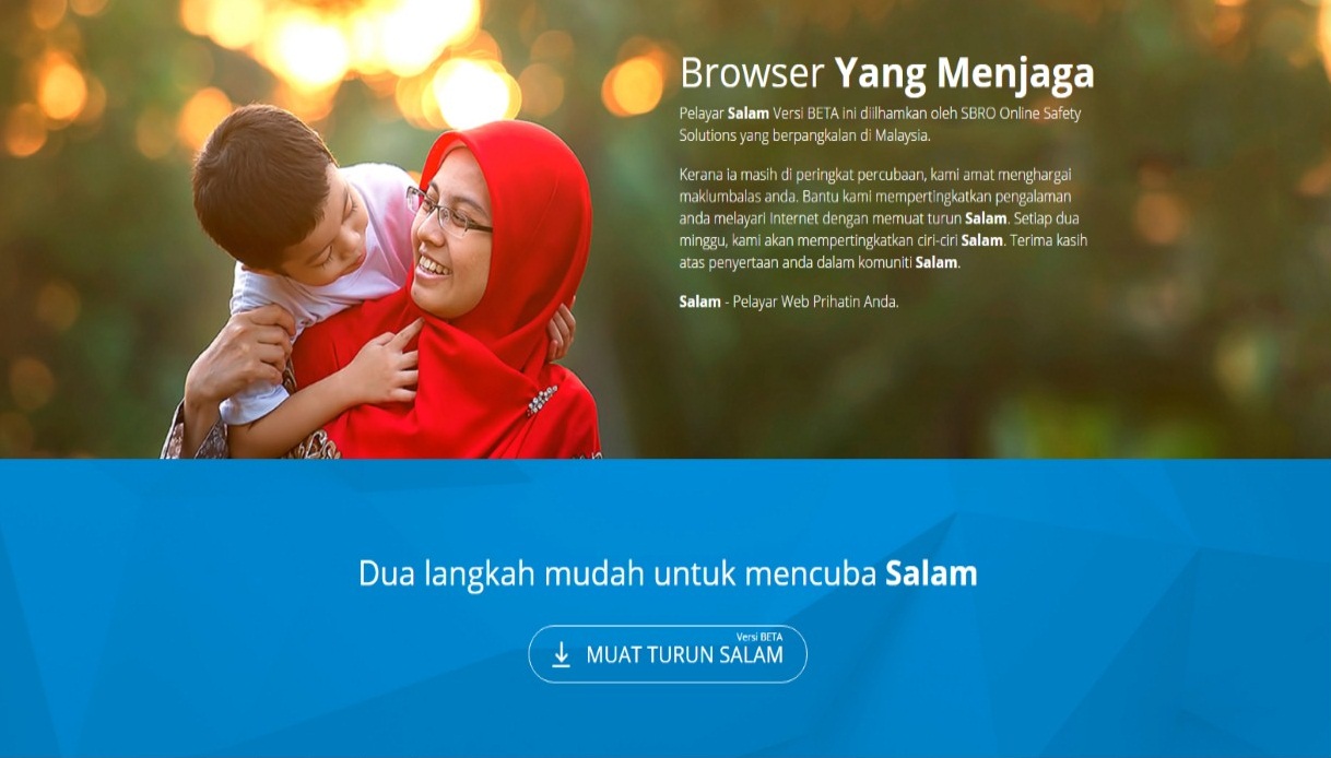 Salam Browser - Pelayar Web Islamik