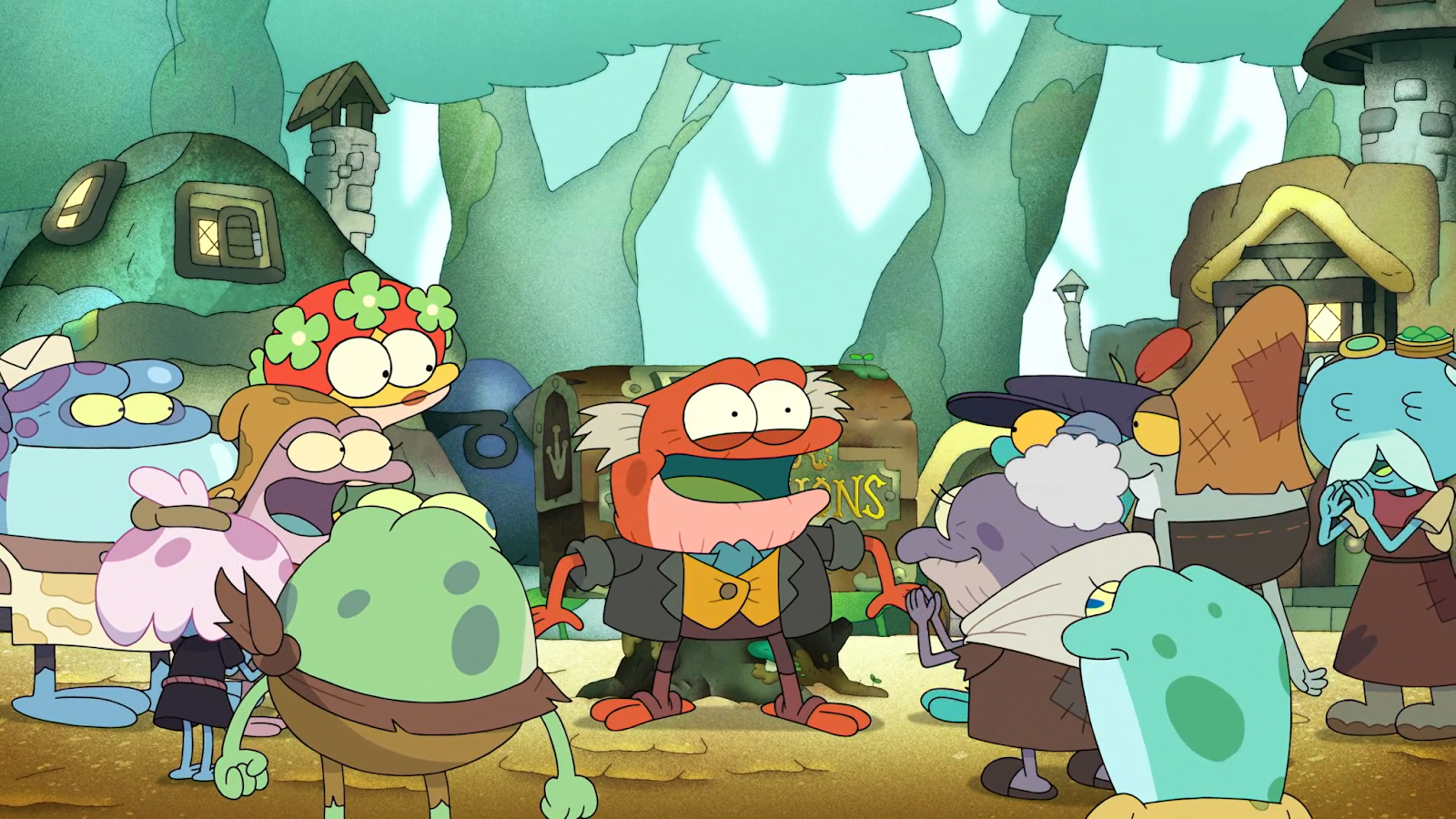 Unfunny Guy Talks About Funny Show: Amphibia Review: Civil Wart / Hop ...