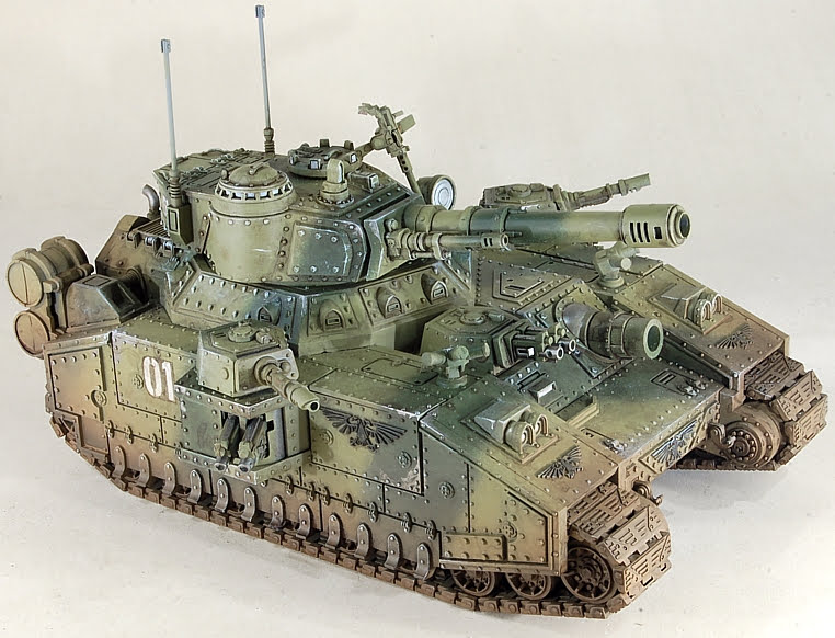 Warren Hudson Modelling: Warhammer 40k Baneblade