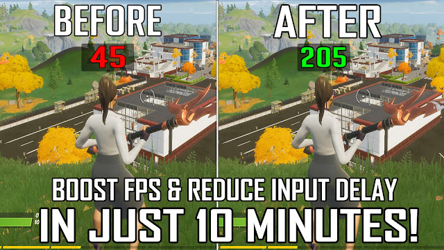 How To BOOST FPS & Reduce Input Delay In Fortnite Chapter 2 Season 4