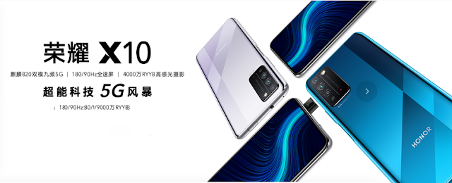 Honor X10 5G With Kirin 820 SoC, Pop-Up Camera Launched In China, See Pricing & Specifications ...