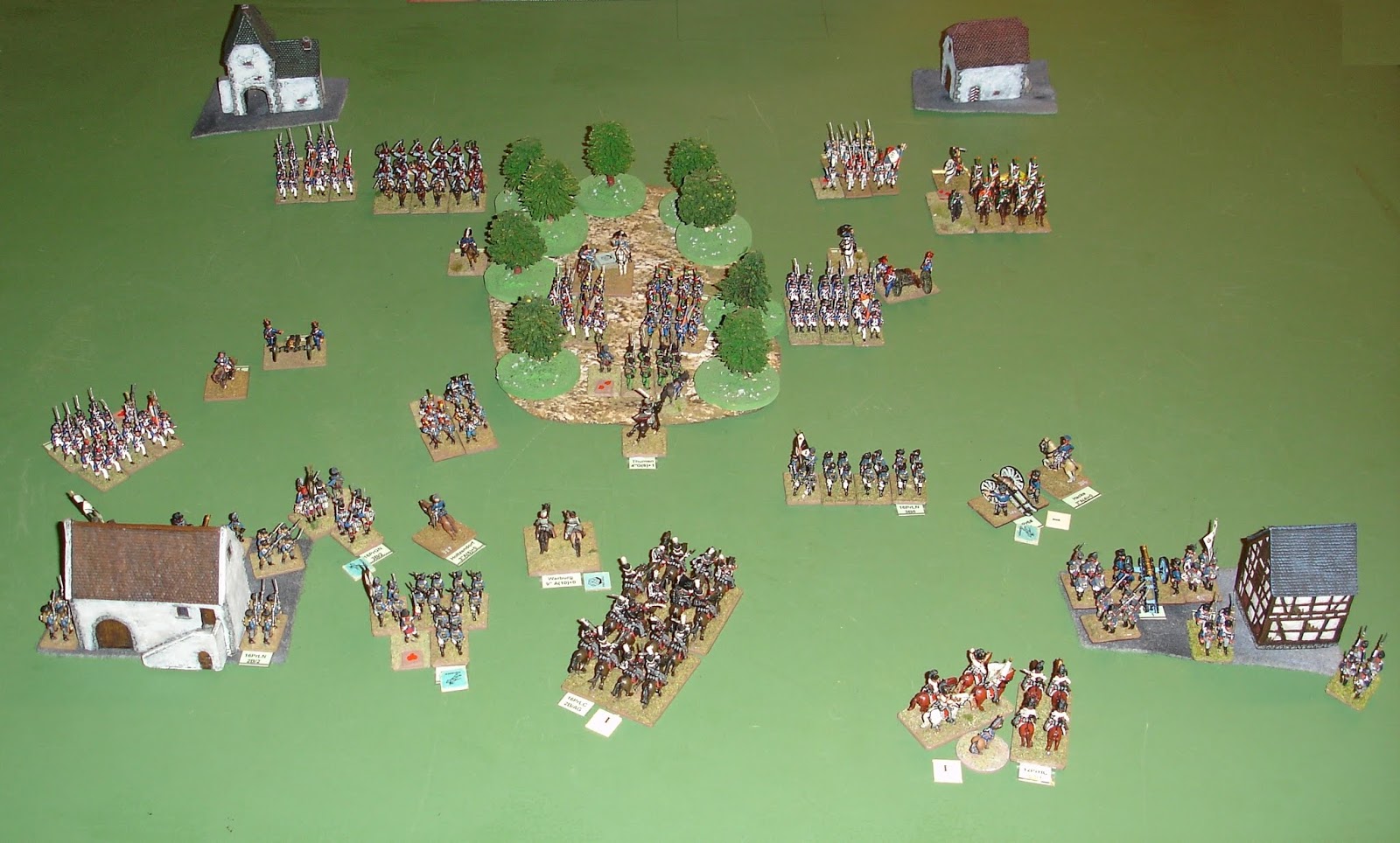 Napoleonic Wargaming Society: What's this? An actual Napoleonic game?
