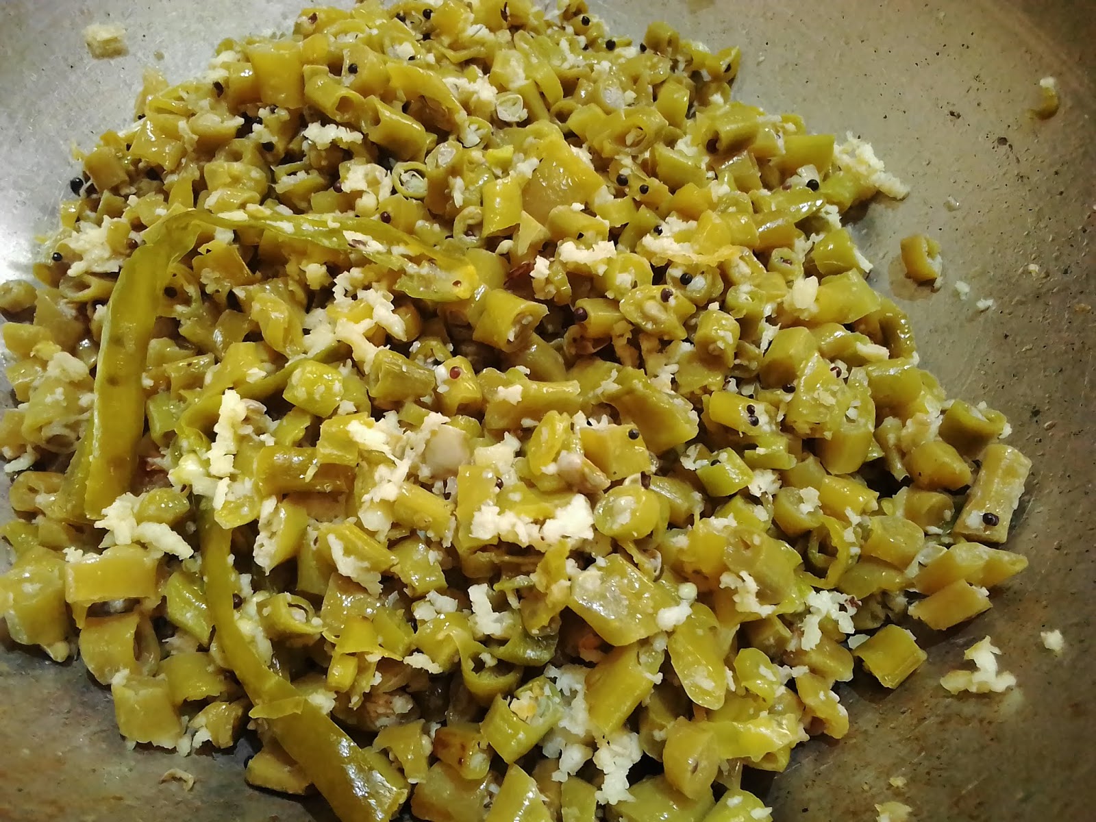 Valachi bhaji- Goan recipe