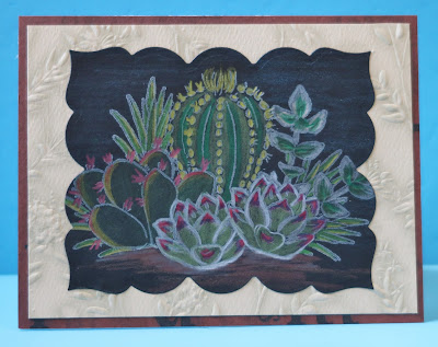 Ink Stains: Succulents