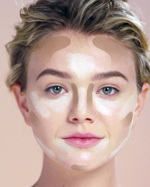 Simple And Easy Beauty Tips: CONTOURING AND HIGHLIGHTING RULES