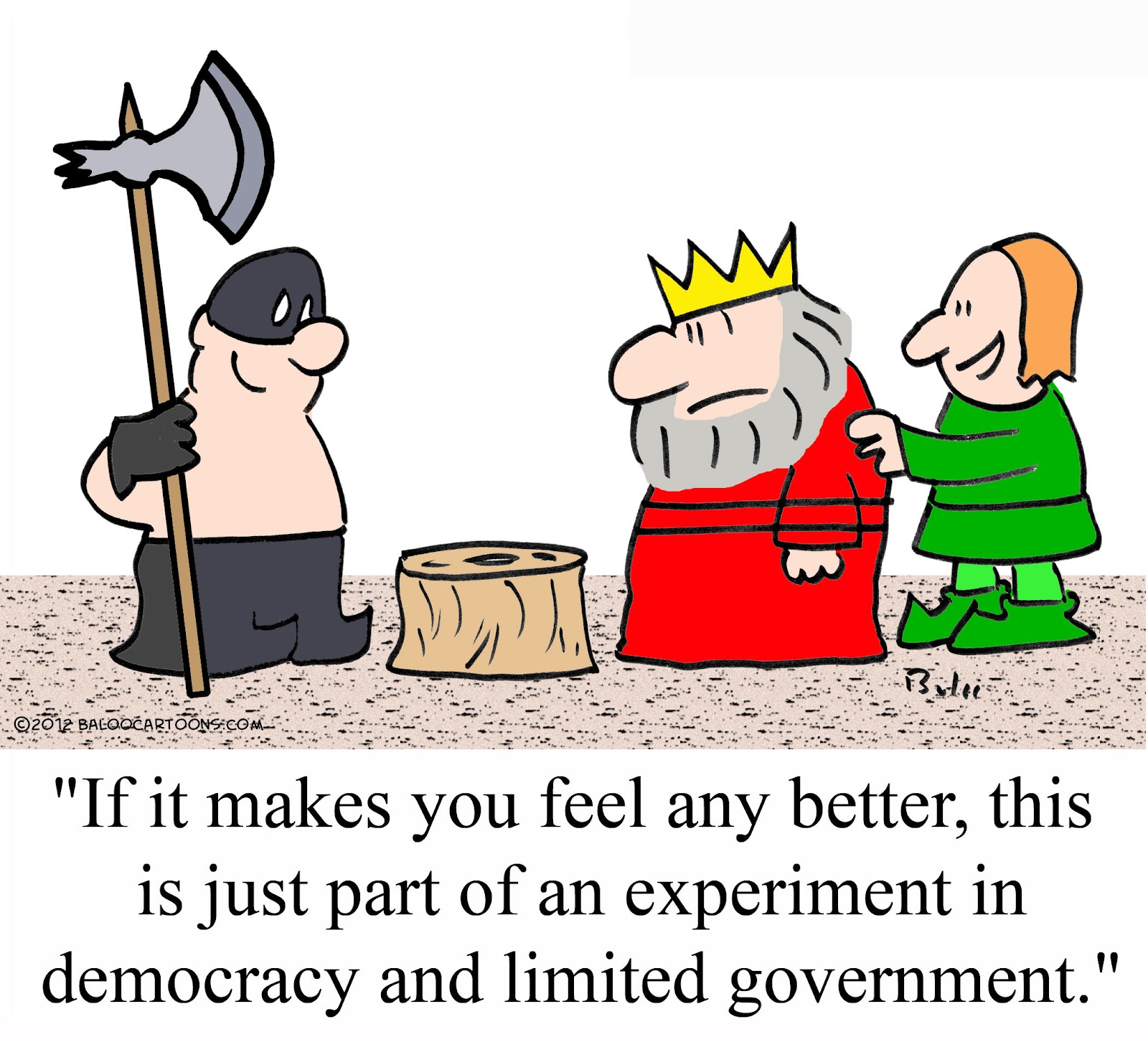 BALOO'S CARTOON BLOG: Execution cartoon