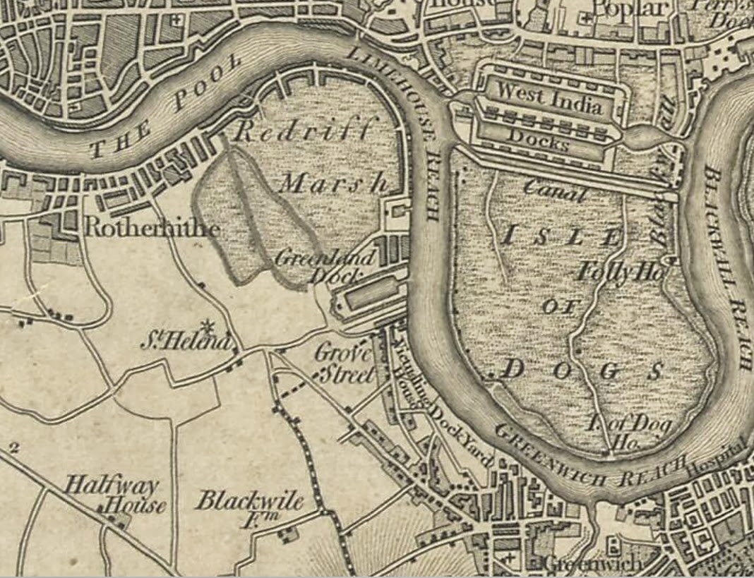 A Rotherhithe Blog: The meaning of Rotherhithe and Redriff