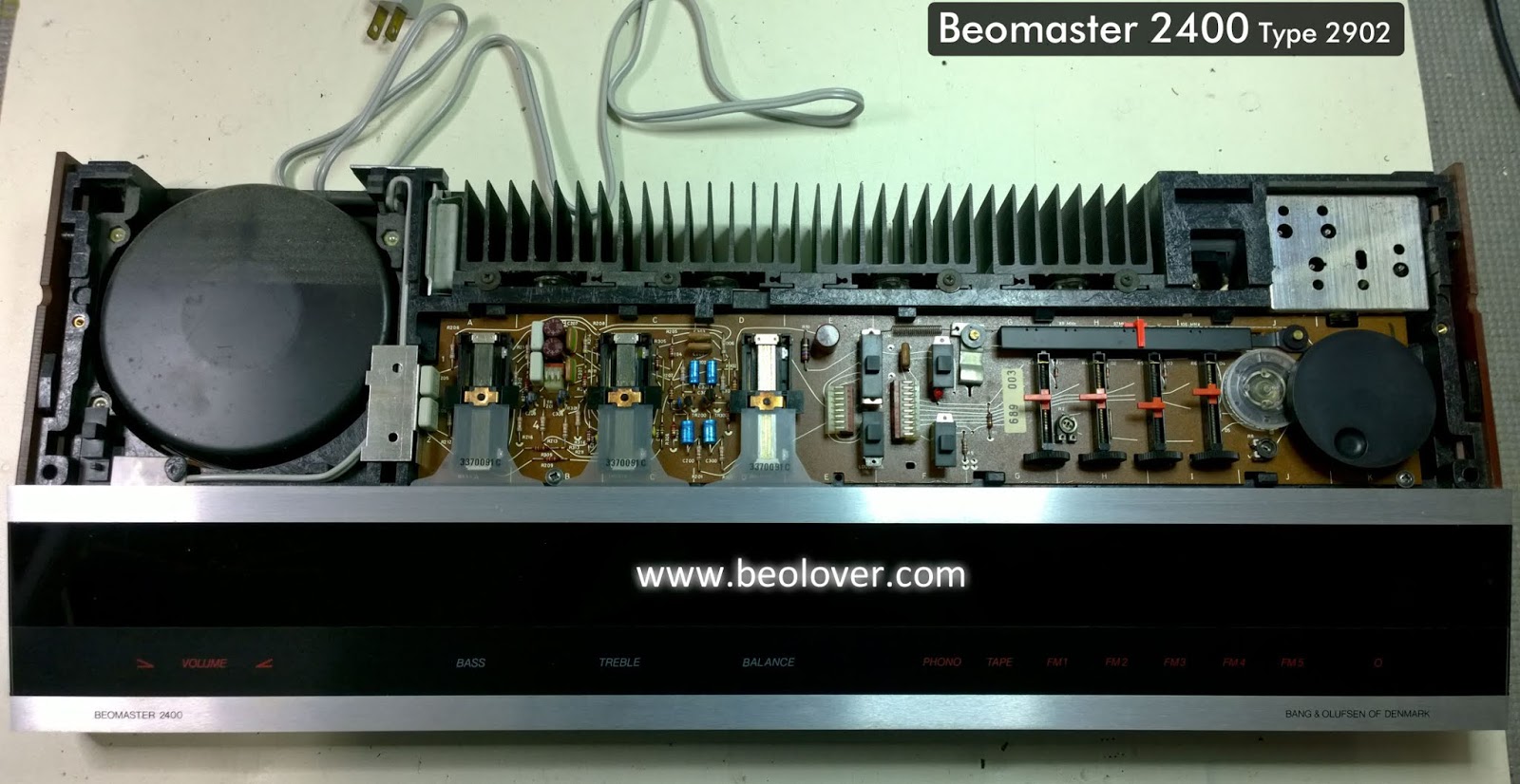 beolover: Beomaster 2400: Restoration Project for a Texas Owner