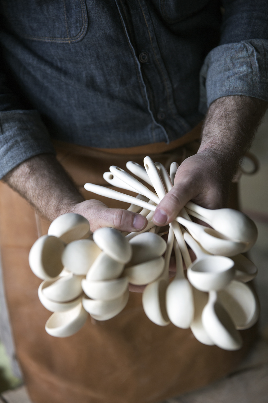 Blackcreek Mercantile & Trading, Co.: JV Spoons Mural at MARCH