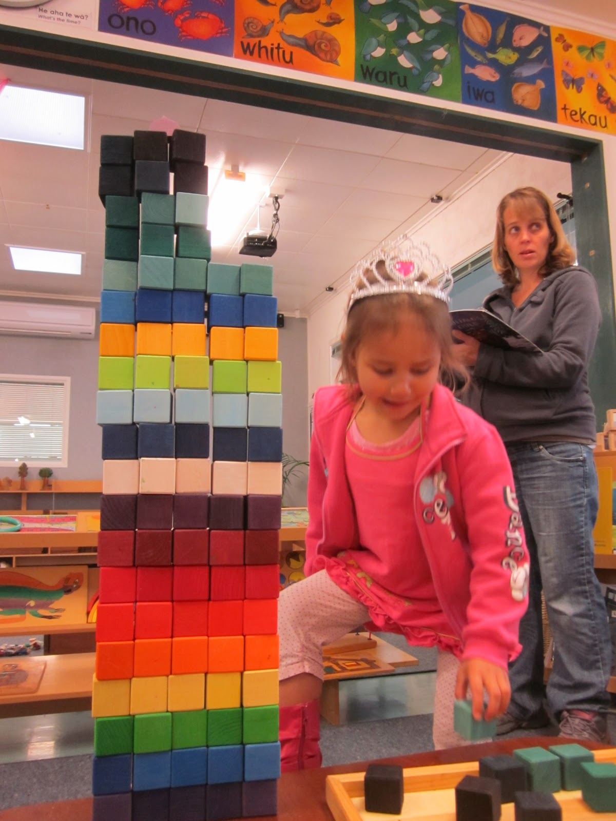 Mairtown Kindergarten: Blocks and more blocks....