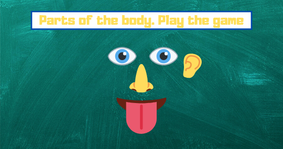 The first explorers: Parts of the body. Play the game