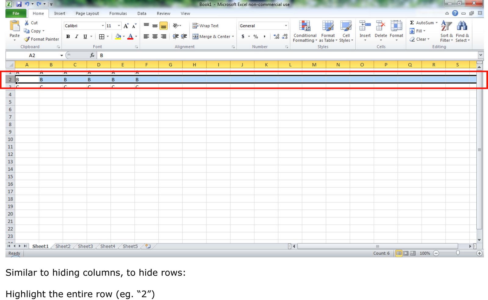 Crazy On Excel Hiding Rows And Columns