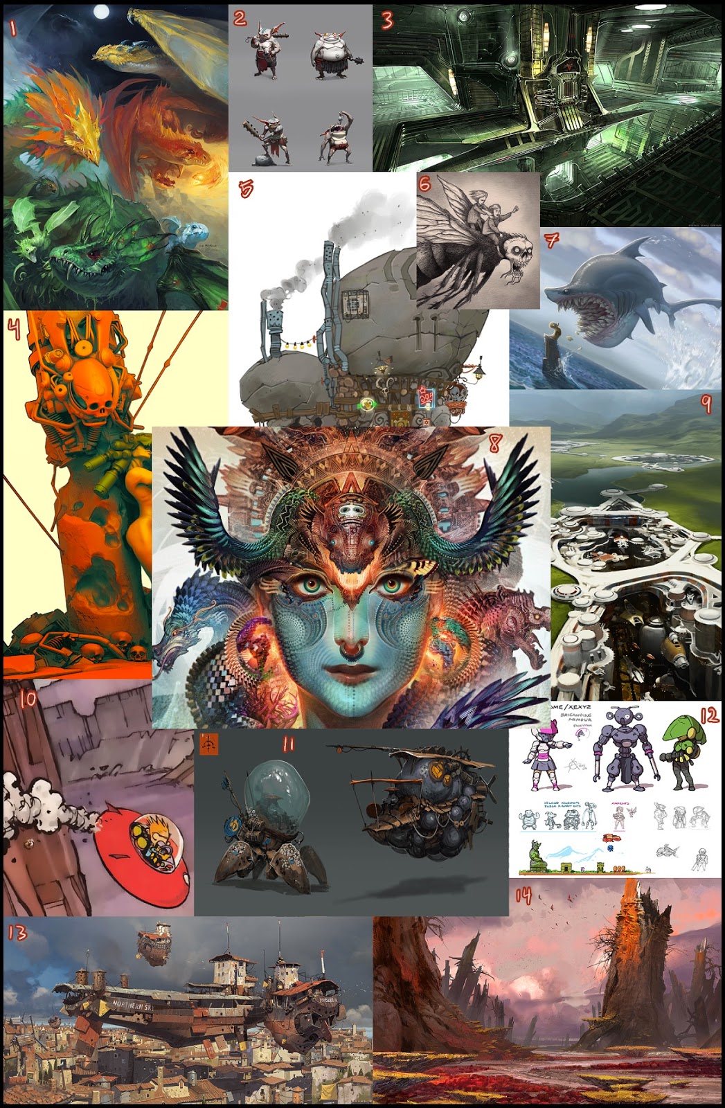 Hainsaw: Art Influences