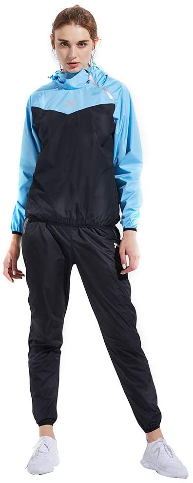 Health and Sport Promotions: HOTSUIT Sauna Suit Women Weight Loss Boxing Gym Sweat Suits Workout ...