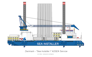 PixelART profiles of ships around the world: Building a wind farm on ...