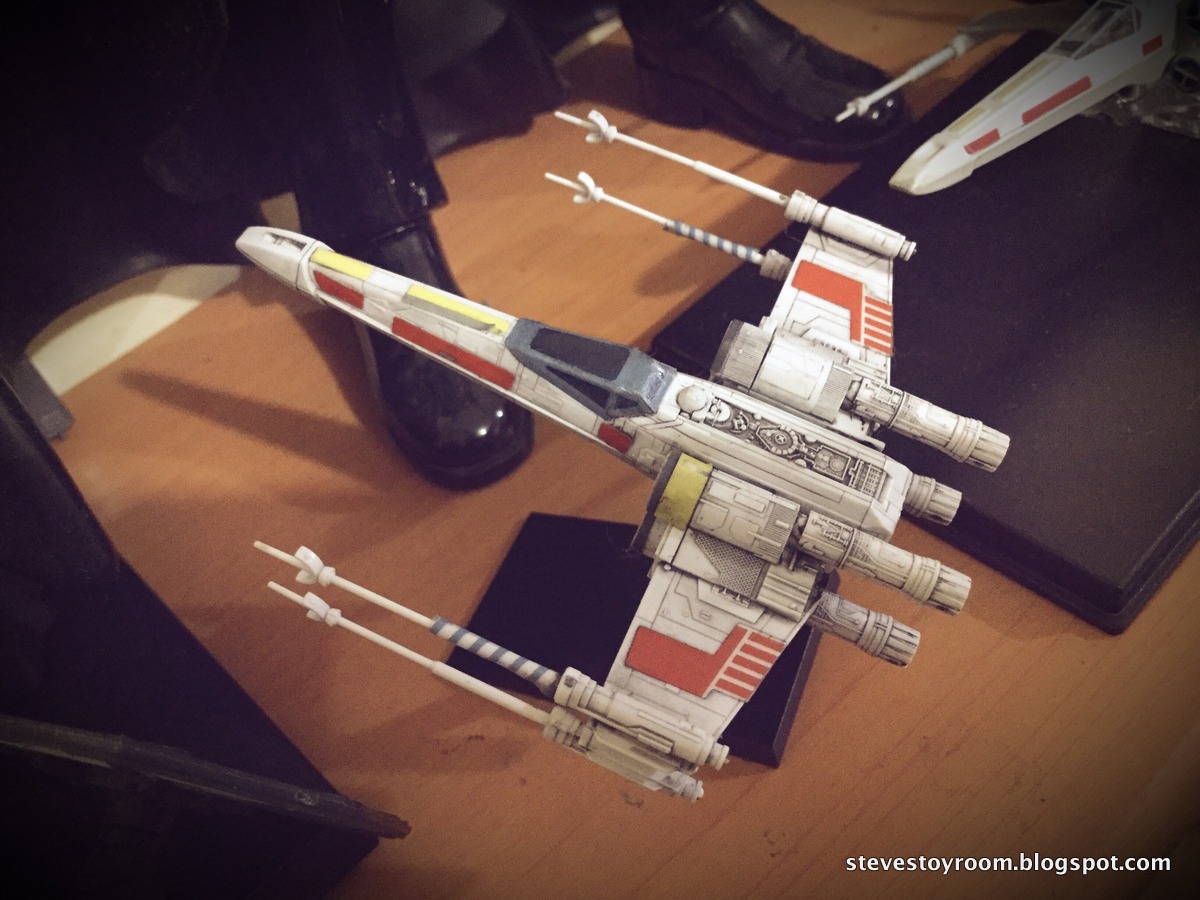 Steve's Toy Room: Star Wars X-Wing Starfighter and Star Destroyer-Mini ...