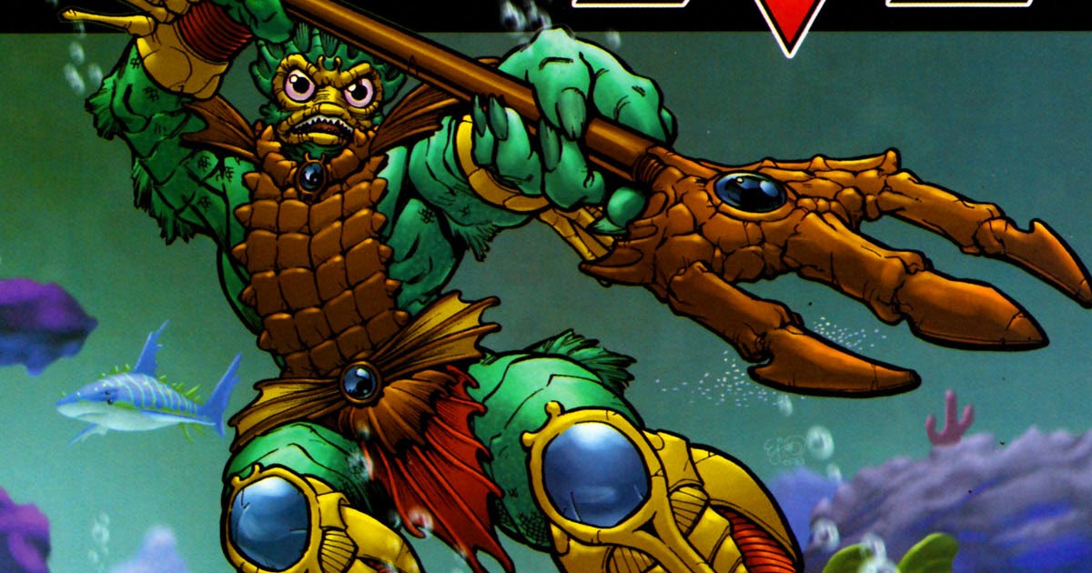 Masters of the Universe Icons of Evil Mer-Man #1 (August 2003) - NM/Mint