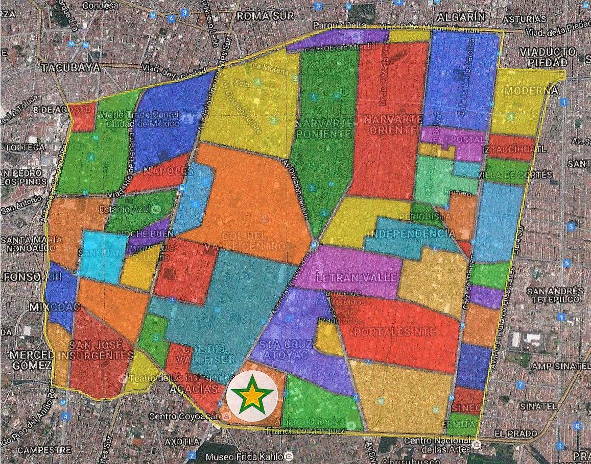 Mexico City Ambles: Mexico City's Original Villages | Delegación Benito ...