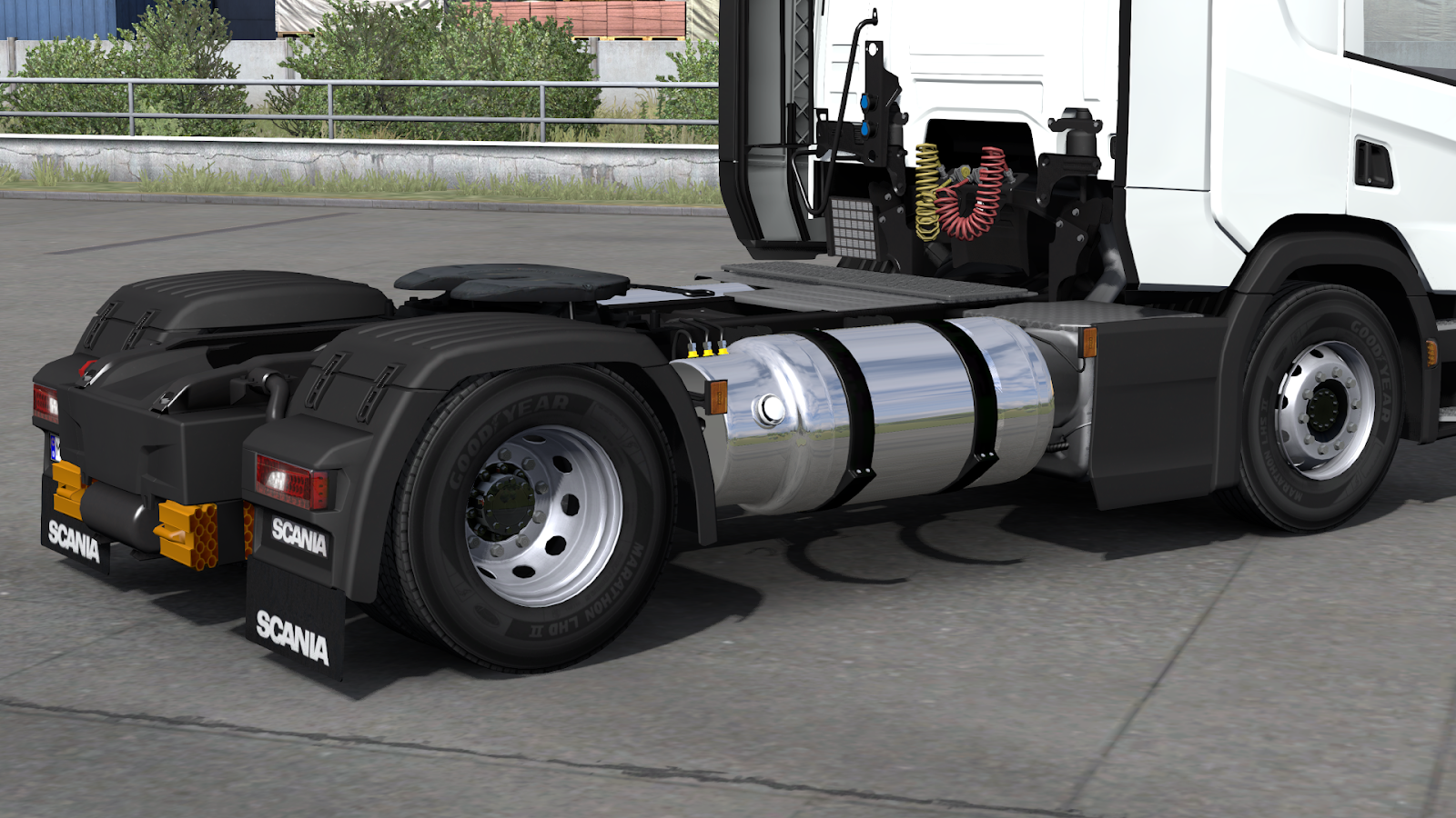 Liquified Natural Gas Tanks for Eugene's Scania NG - Euro Truck ...